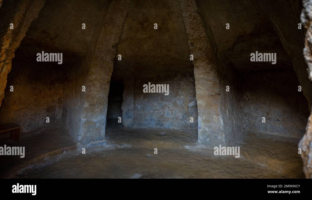 Roman tombs from the Necropolis Romana de Carmona in southern Spain ...