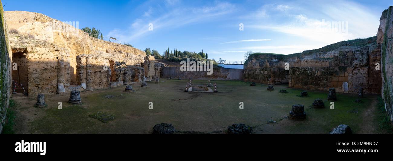 The Tomb of Servilia located within the Roman Necropolis of Carmona ...