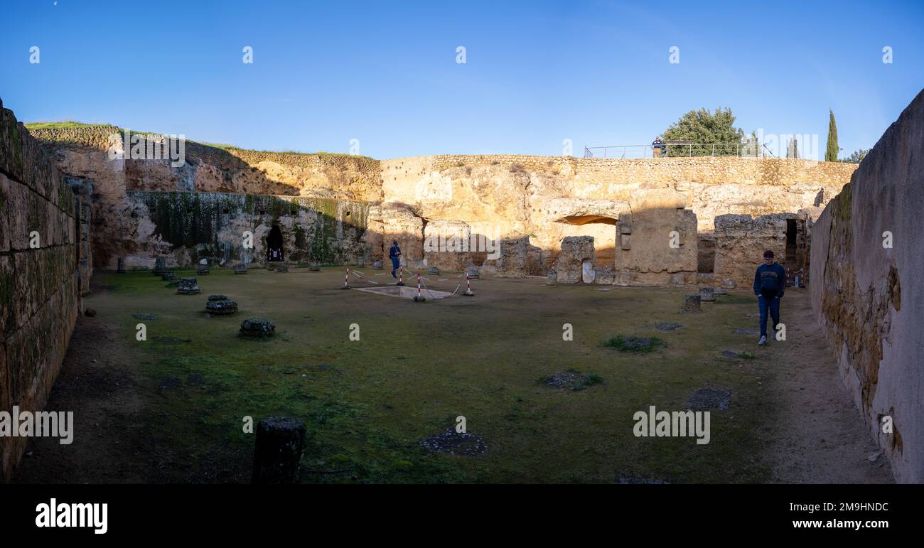 The Tomb of Servilia located within the Roman Necropolis of Carmona ...