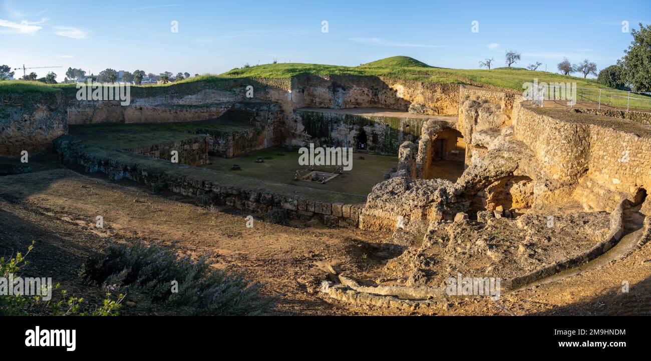 The Tomb of Servilia located within the Roman Necropolis of Carmona ...