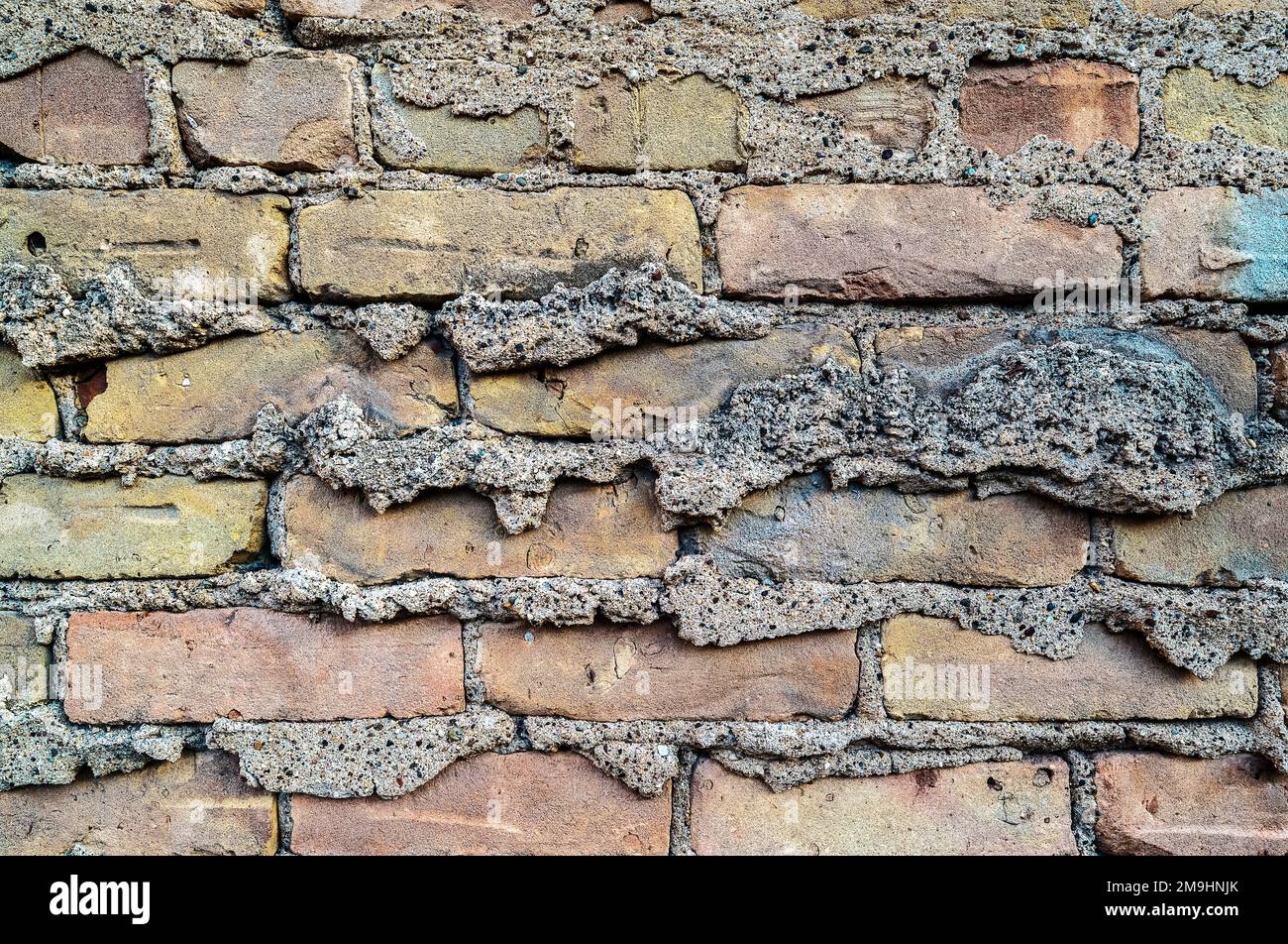 Old brick pattern hi-res stock photography and images - Alamy