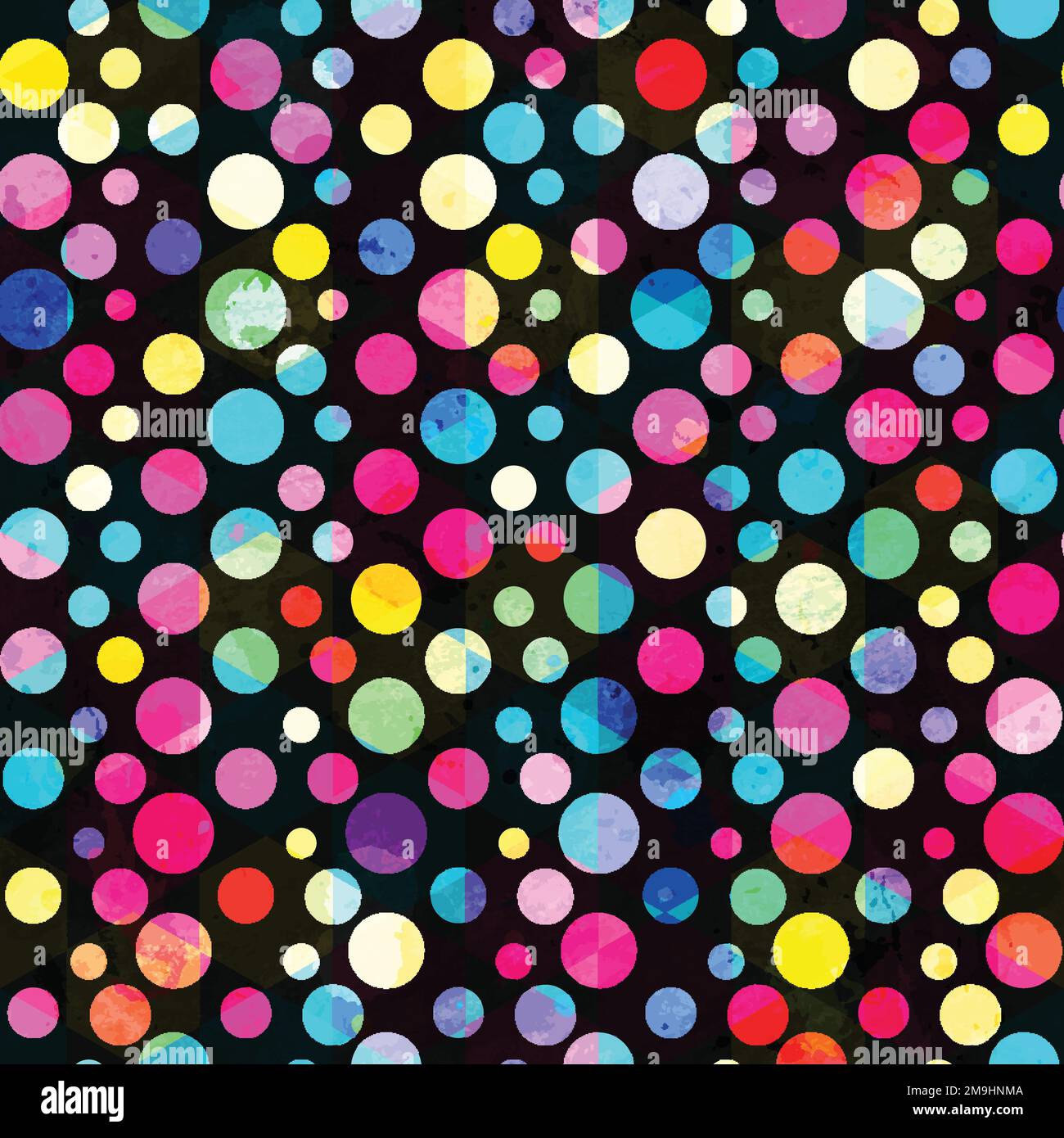 bright circle seamless texture Stock Vector Image & Art - Alamy