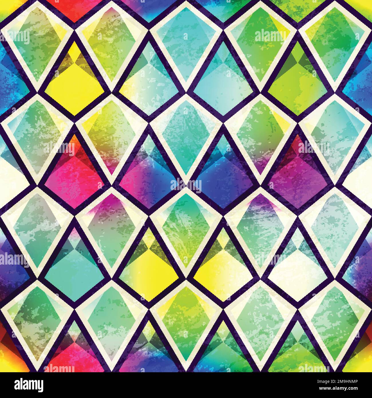 vintage mosaic seamless pattern Stock Vector Image & Art - Alamy