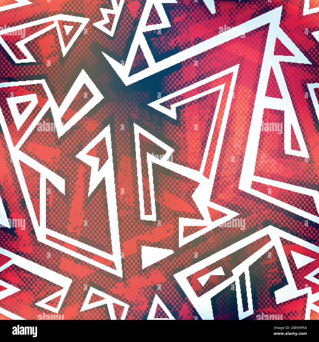 Red and yellow graffiti Stock Vector Images - Alamy