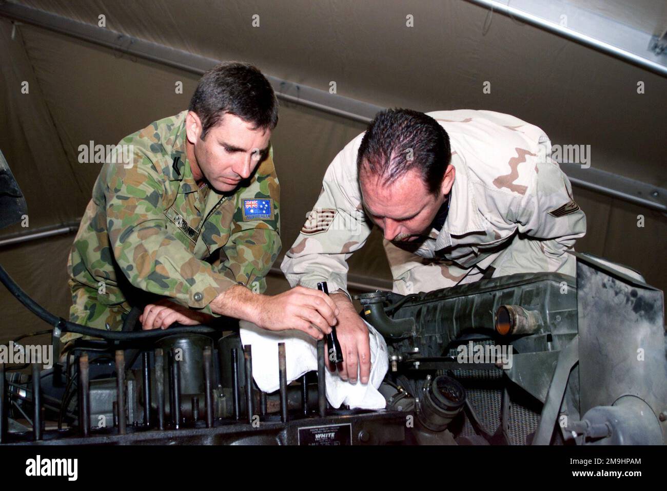 US Air Force (USAF) Technical Sergeant (TSGT) Cullen Lawrence, a Non ...
