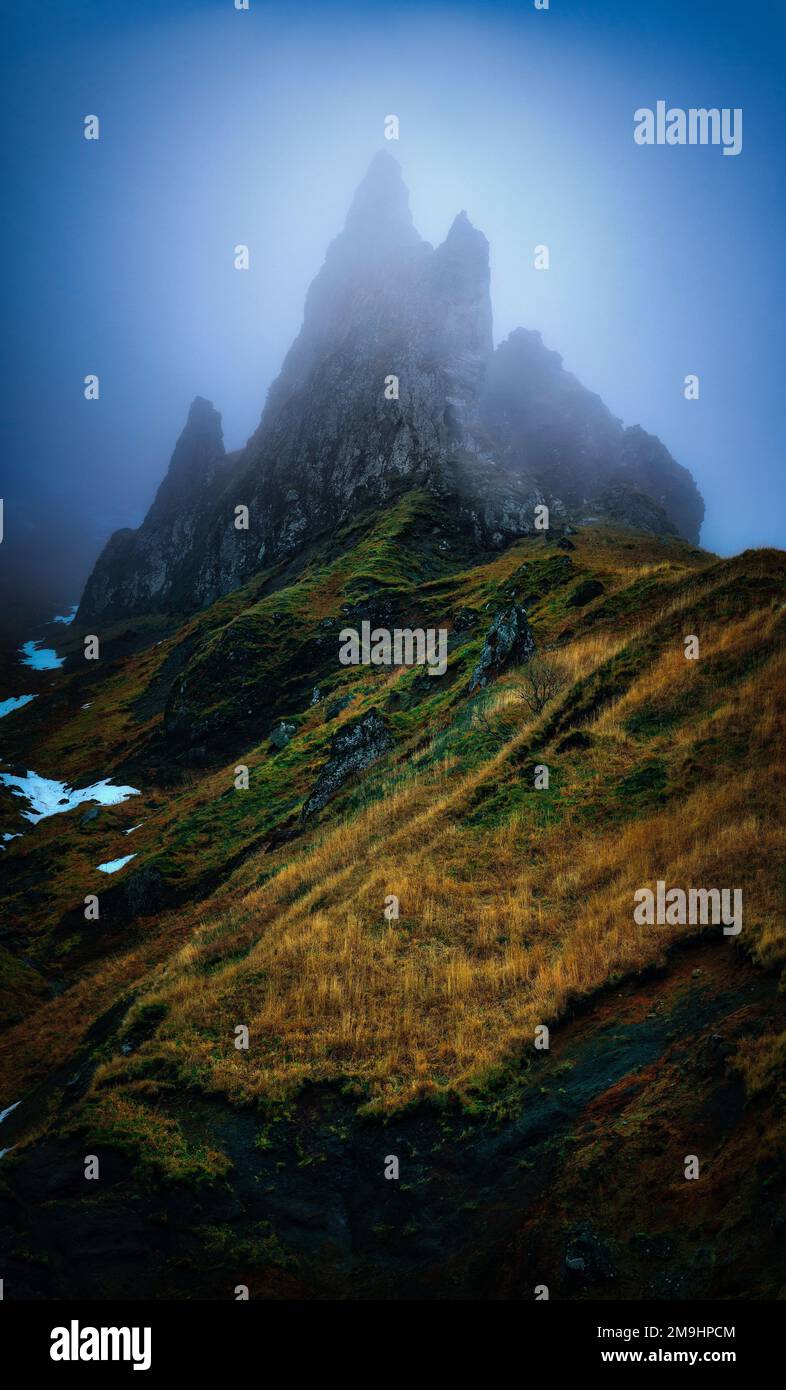 Massif Central Mountain Range