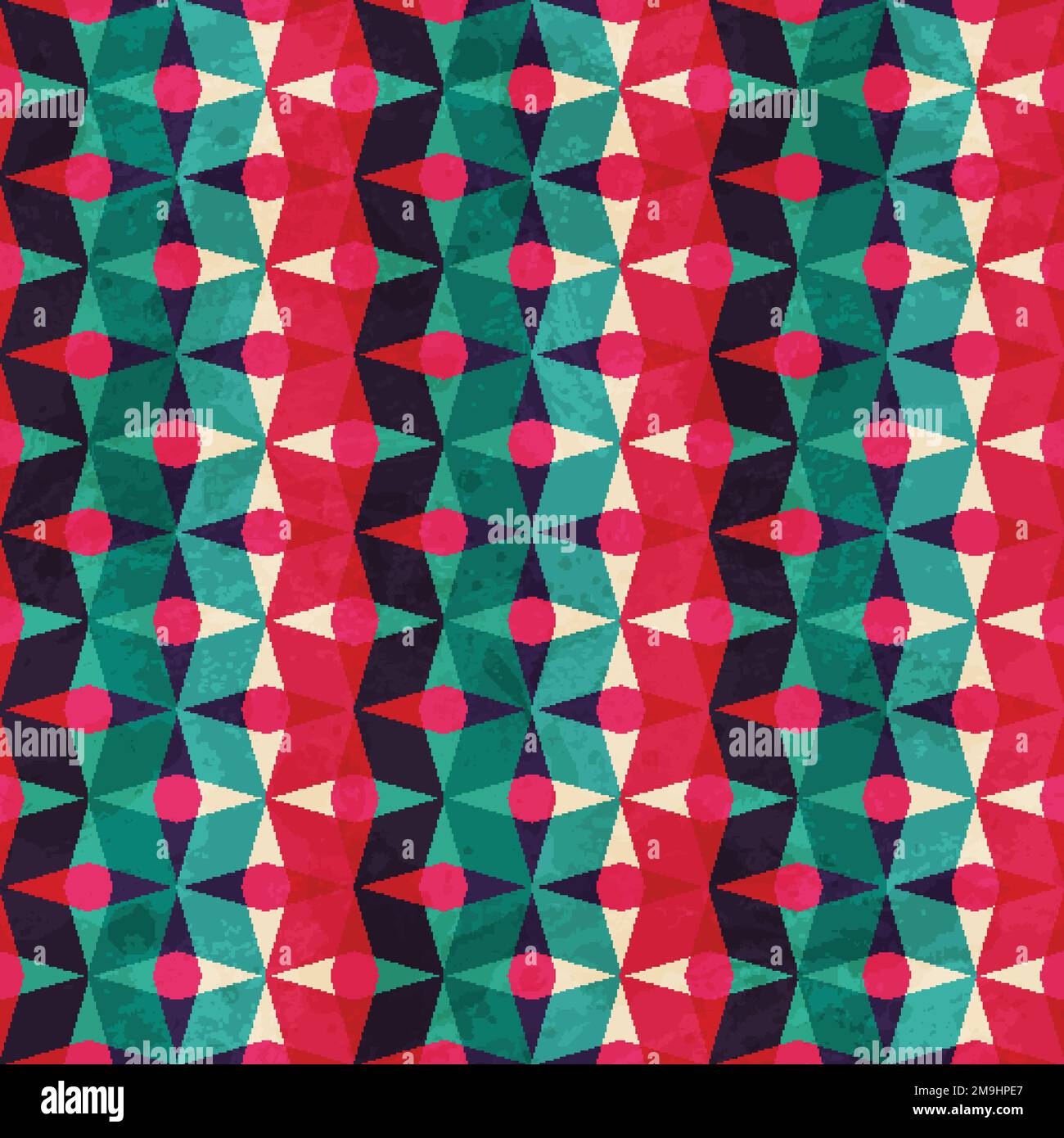 vintage geometric seamless pattern Stock Vector Image & Art - Alamy