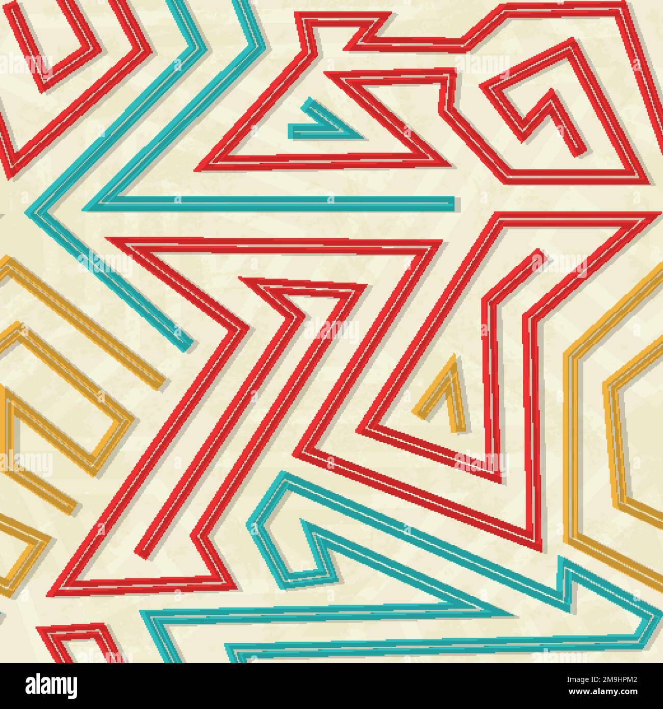 Retro lines hi-res stock photography and images - Alamy