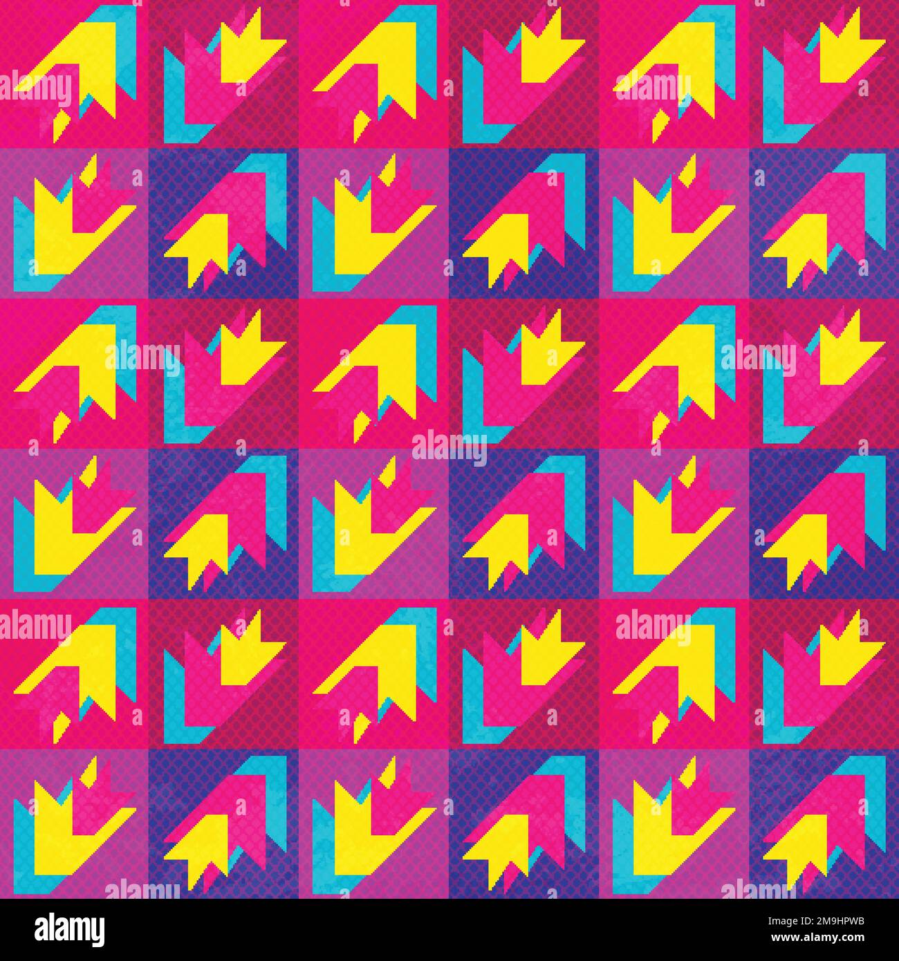 Seamless geomtric pattern hi-res stock photography and images - Alamy