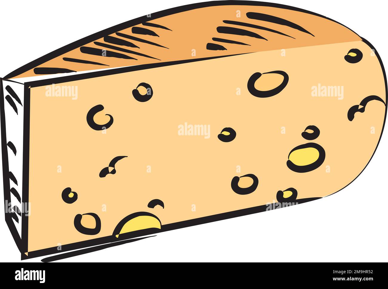 Brie drawing hi-res stock photography and images - Alamy