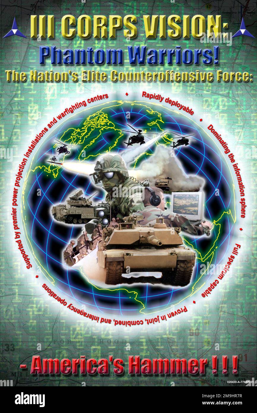 Iii corps forscom hi-res stock photography and images - Alamy