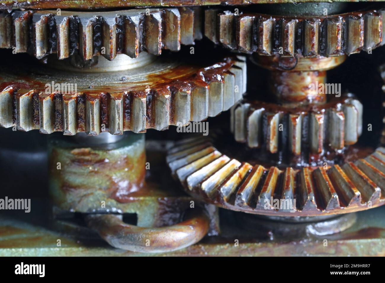Gearboxes. Reducer. Mechanical equipment for changing the speed of ...