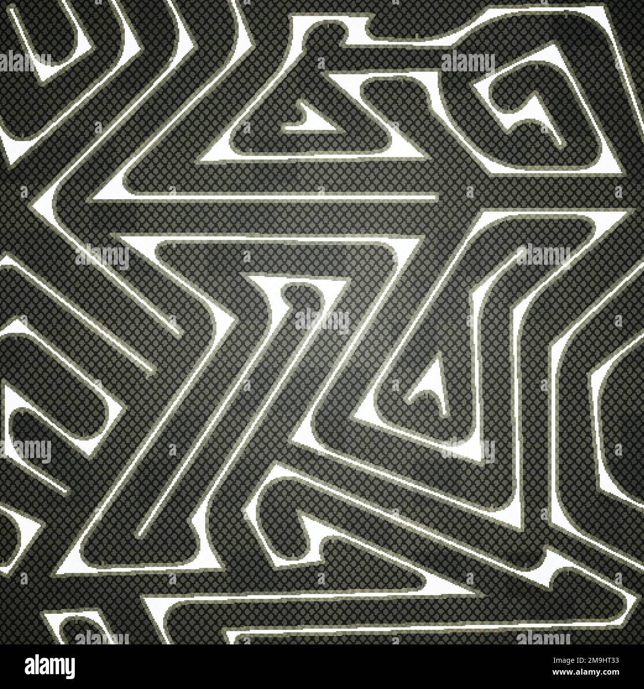 Black white tech background Stock Vector Images - Alamy