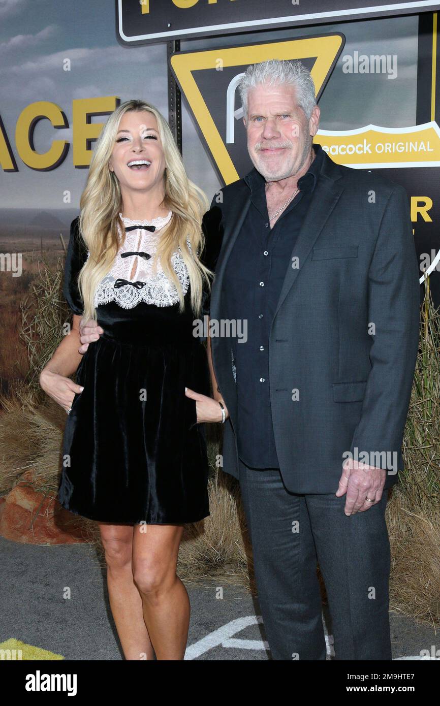 Los Angeles, CA. 17th Jan, 2023. Allison Dunbar, Ron Perlman at ...