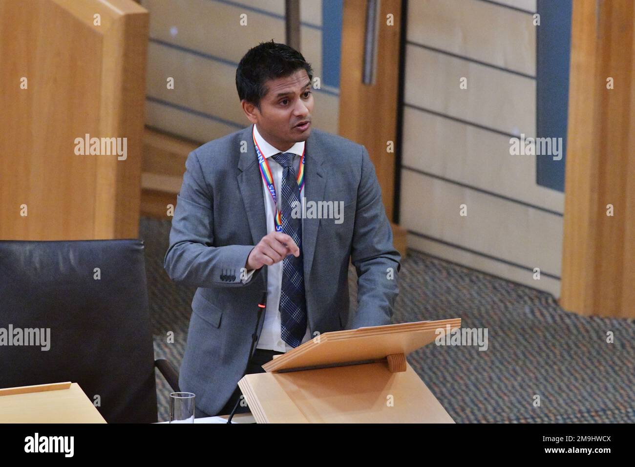 Edinburgh Scotland, UK 18 January 2023 Dr. Sandesh Gulhane at the ...