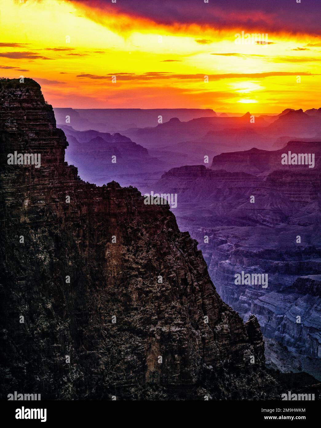 Canyon sunset hi-res stock photography and images - Alamy