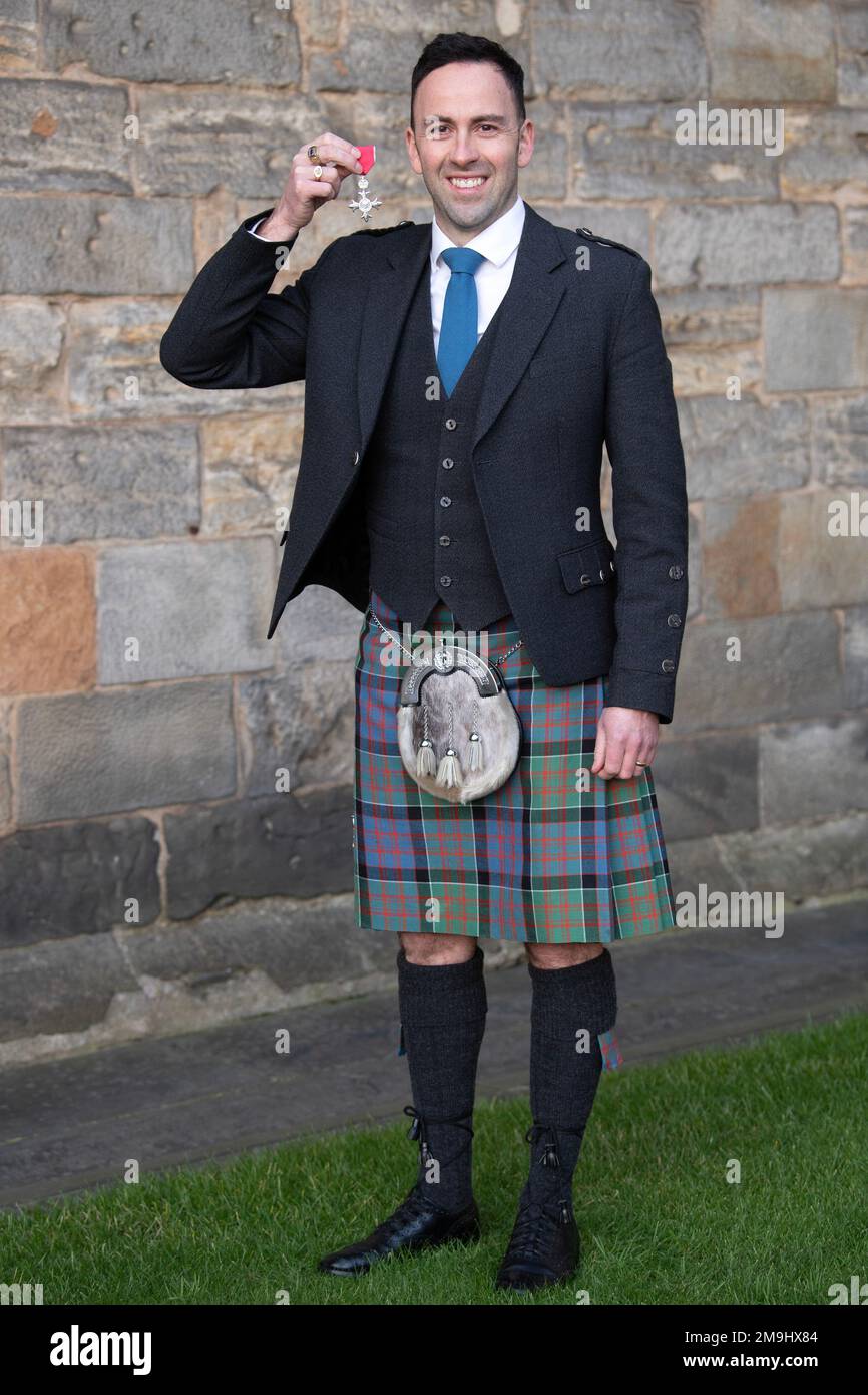 David Murdoch, Head Coach of the British Curling Team, after being made ...