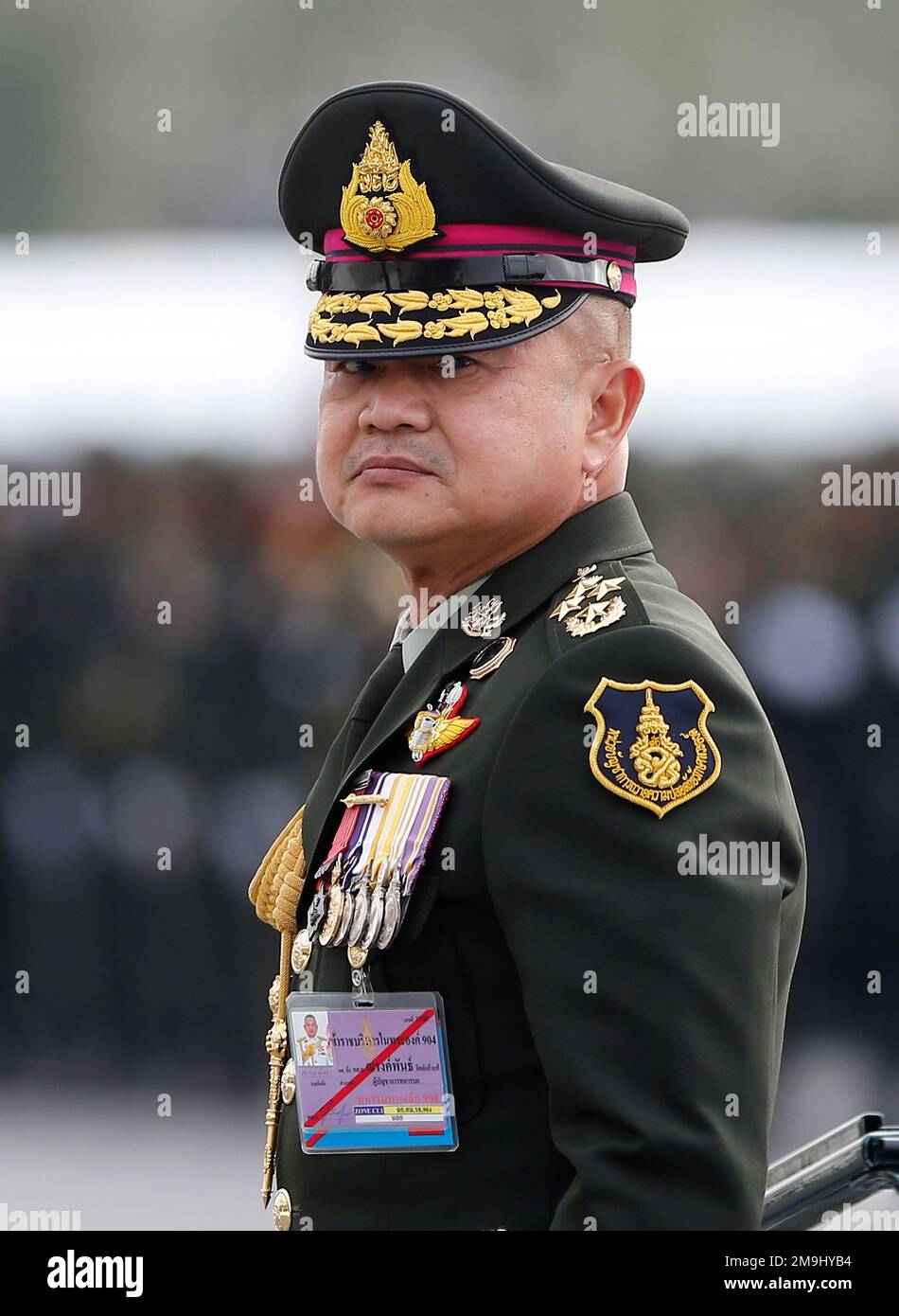 Saraburi, Thailand. 18th Jan, 2023. Thailand's Royal Army Chief General ...