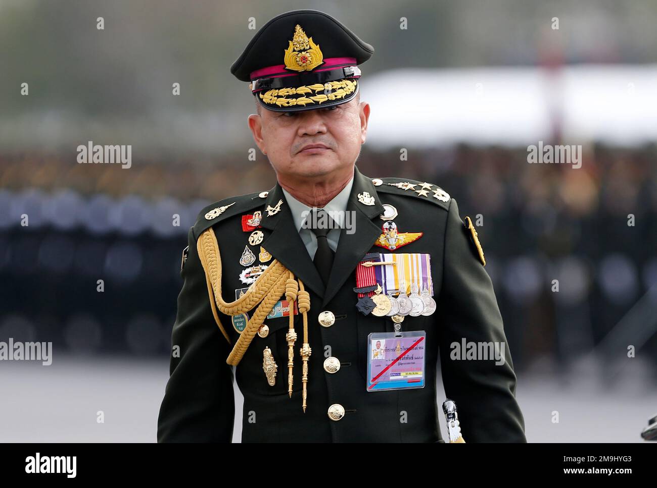 Saraburi, Thailand. 18th Jan, 2023. Thailand's Royal Army Chief General ...
