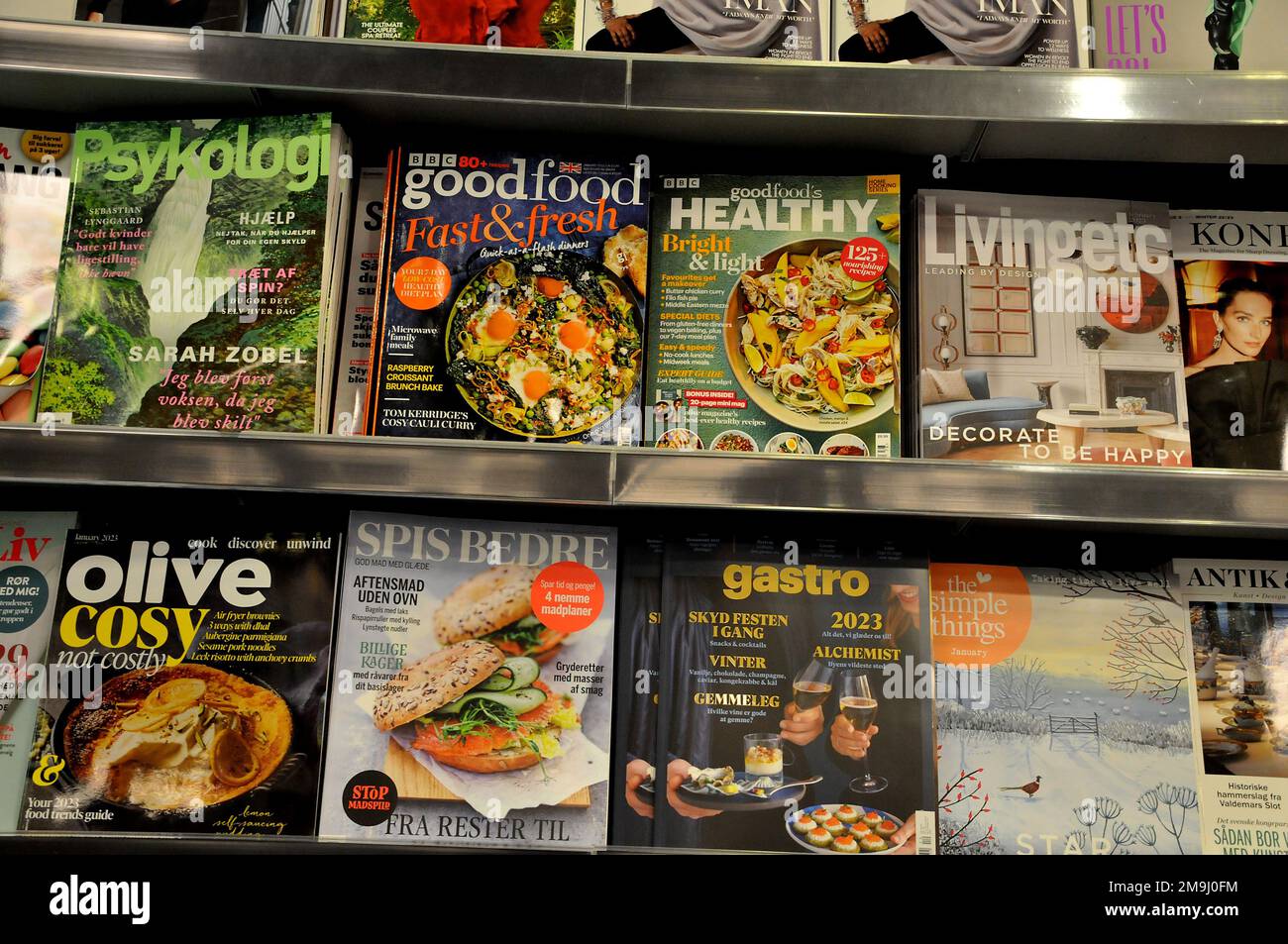 Copenhagen/Denmark/18 January 2023/Foreign and local mfood magazine ...