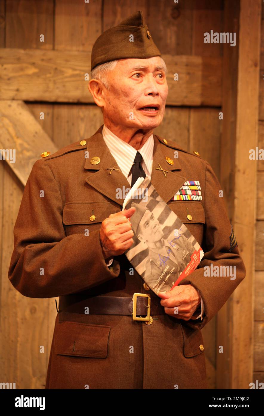 London, UK. George Takei at the photocall of George Takei’s Allegiance ...