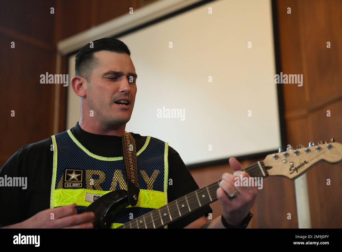 FORT MEADE - Md. - Sgt. 1st Class Christopher Blanton, a drill sergeant ...