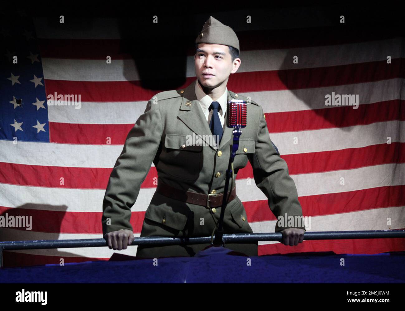 London, UK. Telly Leung at the photocall of George Takei’s Allegiance ...