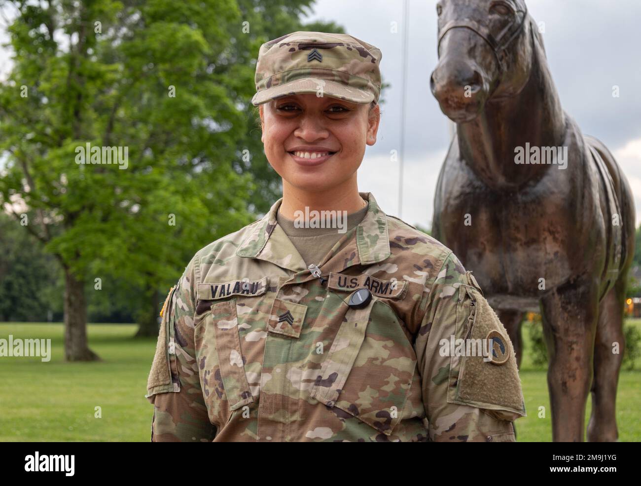 Sgt. Tuu Valaau, human resources specialist, 1st Theater Sustainment ...