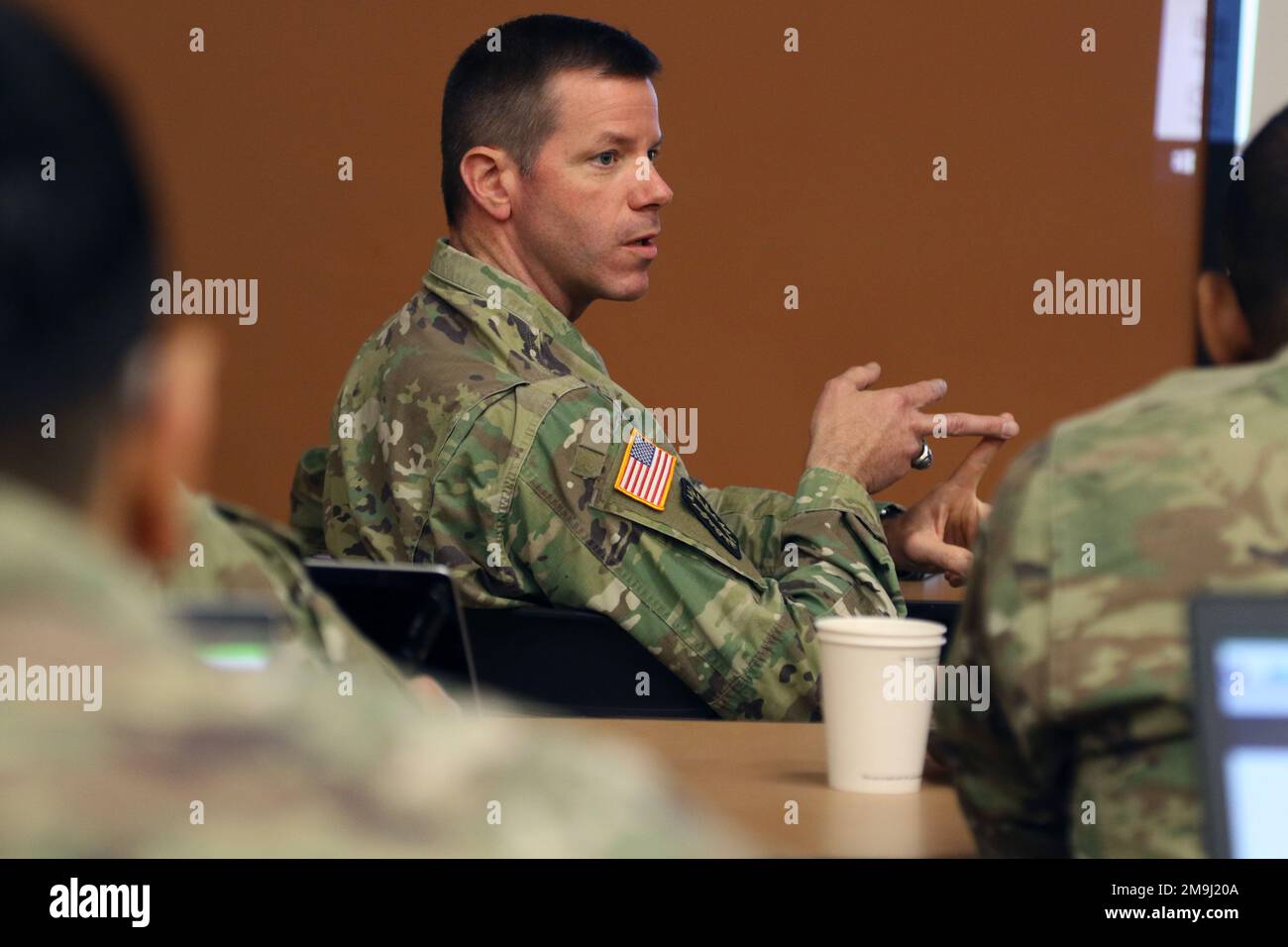 Colonel Shaun Miller, consequence management unit, 76th Operational ...