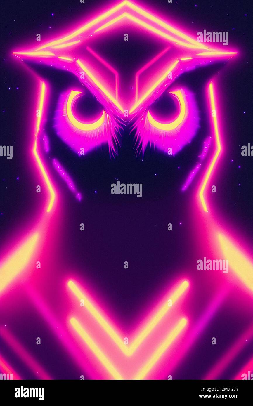 Synthwave style hi-res stock photography and images - Alamy