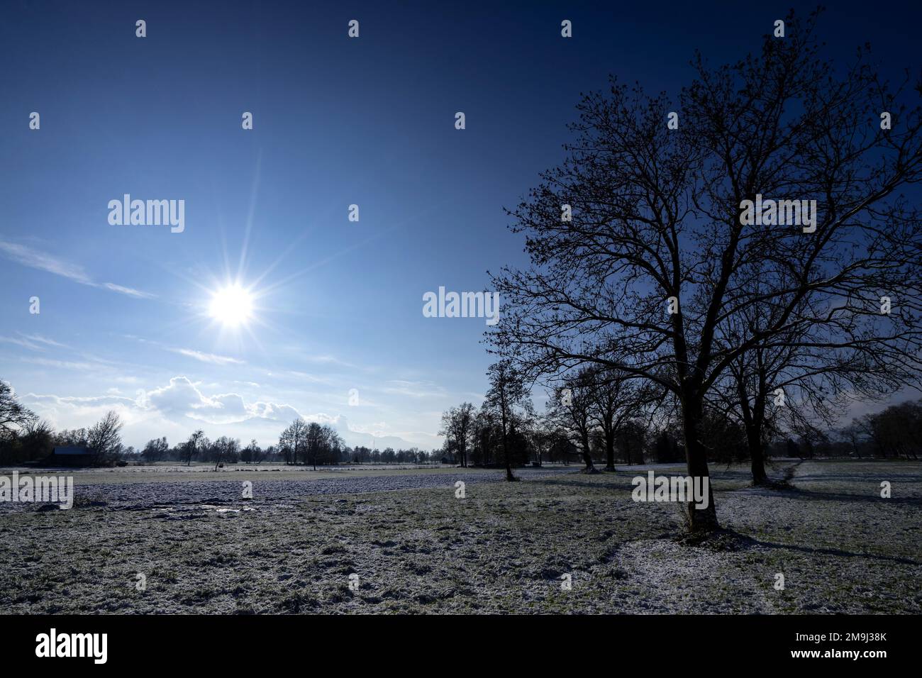 Cold winter morning austria hi-res stock photography and images - Alamy