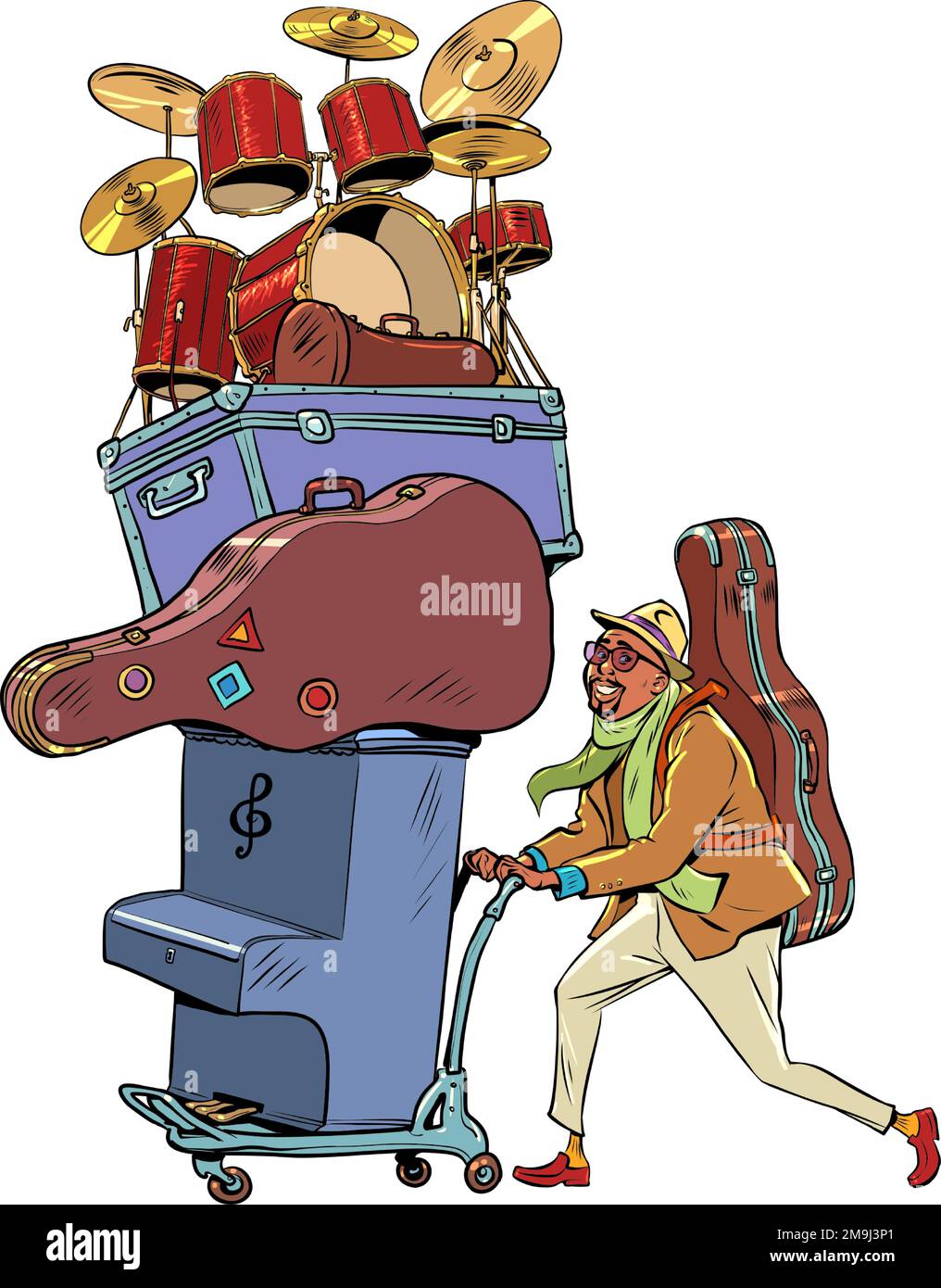 Cello carry Stock Vector Images - Alamy