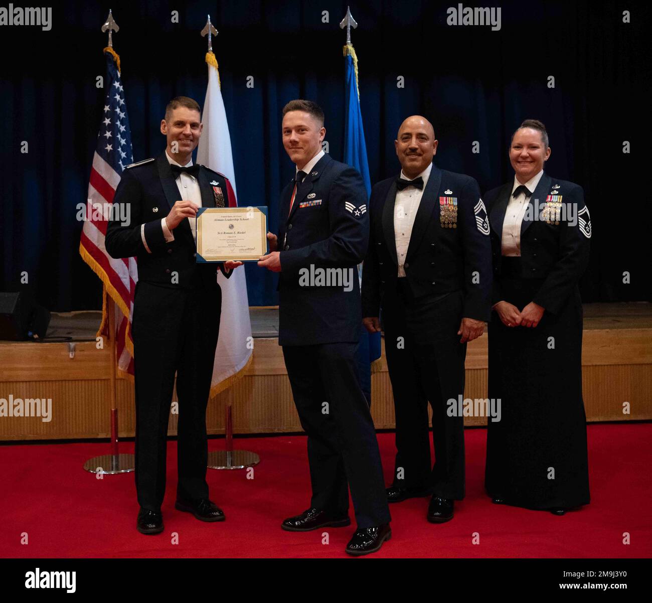 U.S. Air Force Senior Airman Roman Riedel, Airman Leadership School ...
