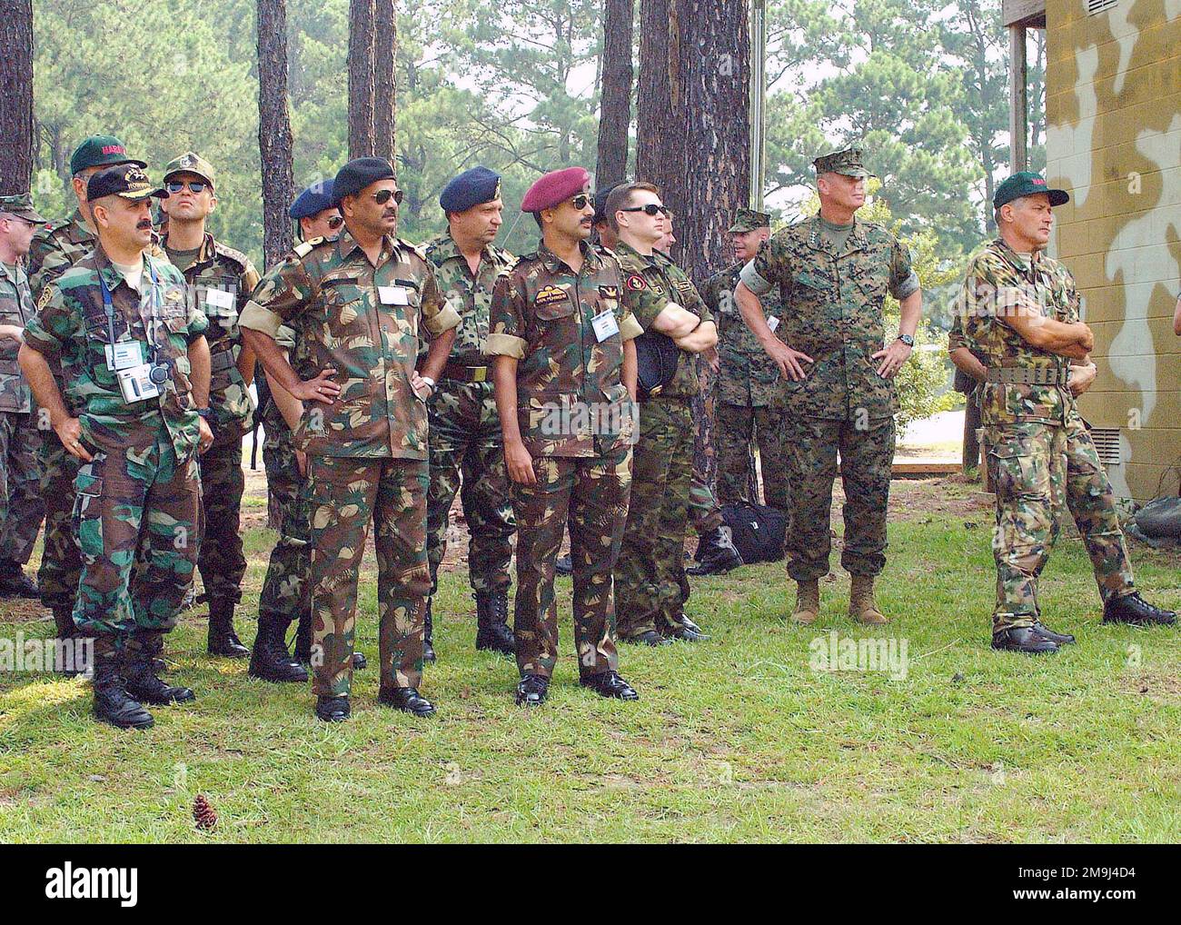 Several of the foreign Marine leaders attending the 1ST Inaugural World ...