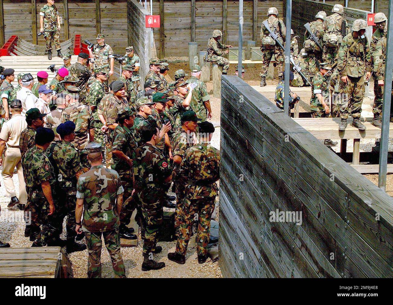 While visiting US Marine Corps (USMC) Recruit Depot, Marine Corps Base ...