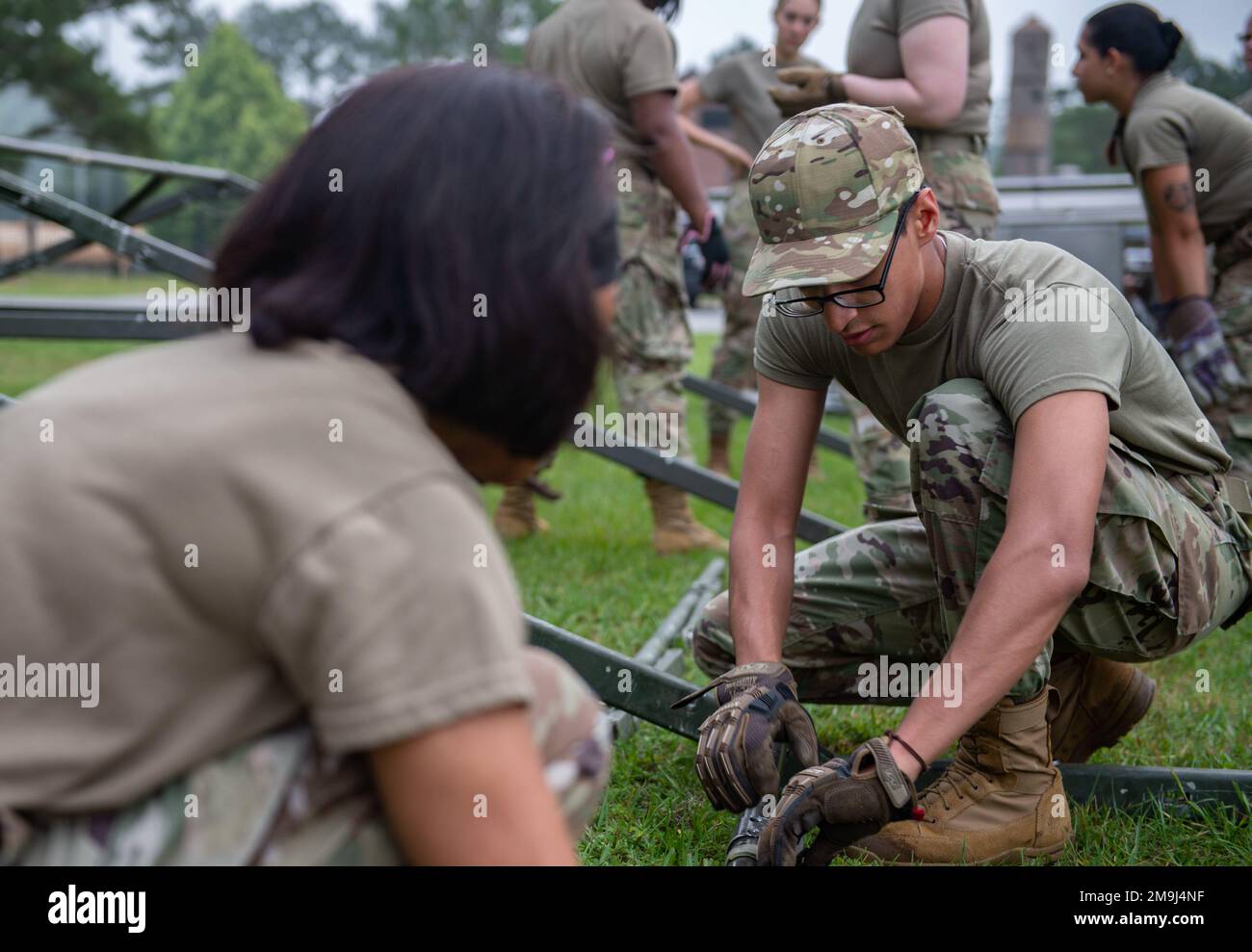 U.S. Air Force Airman 1st Class Victor Flores, 23rd Force Support ...