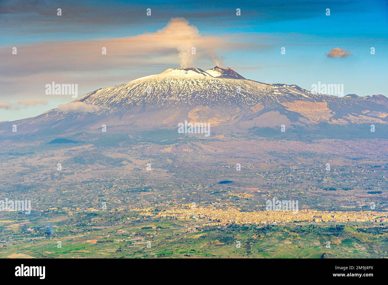 Mount Etna activity january 2023 Stock Photo - Alamy