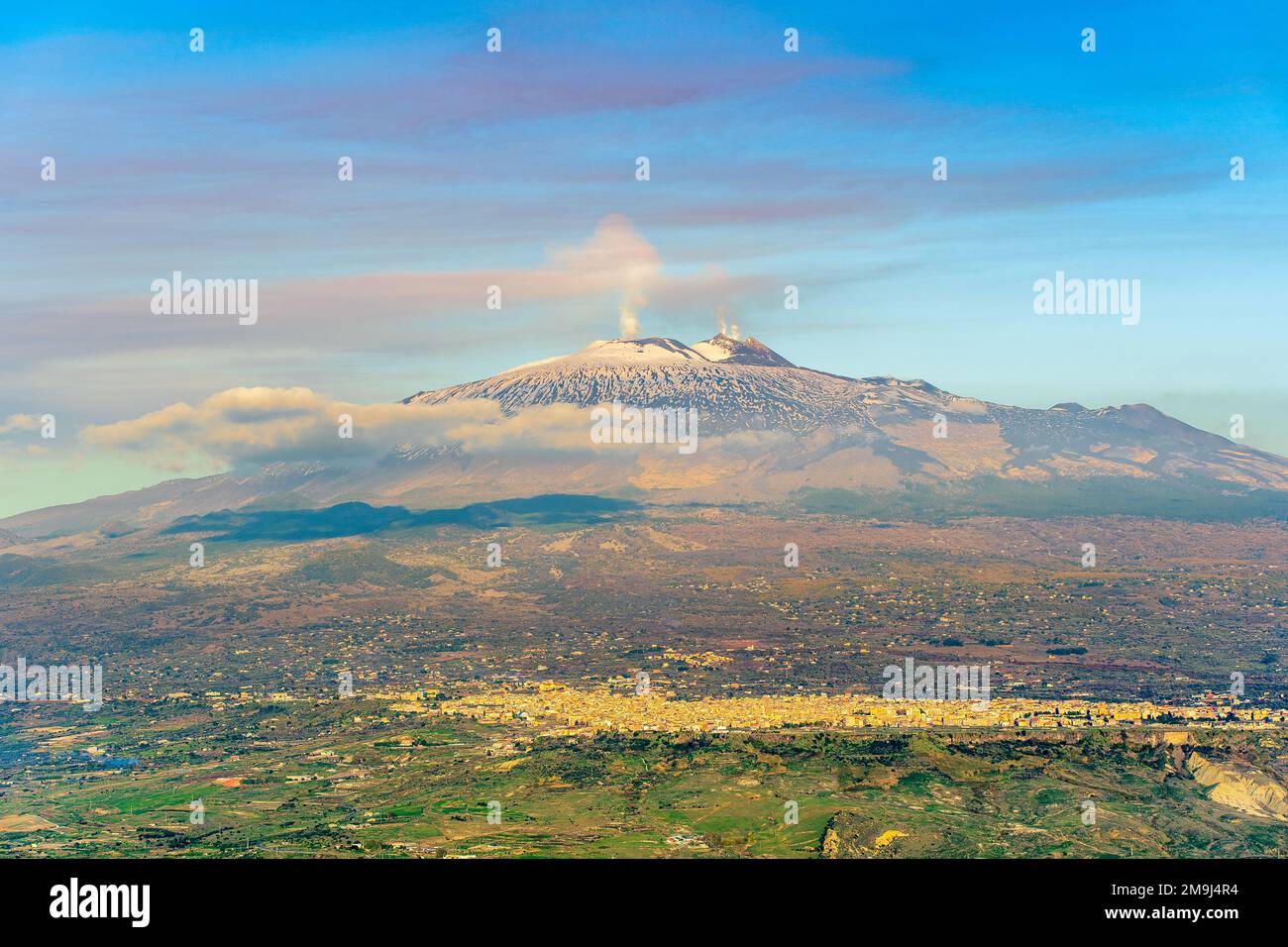 Mount Etna activity january 2023 Stock Photo - Alamy