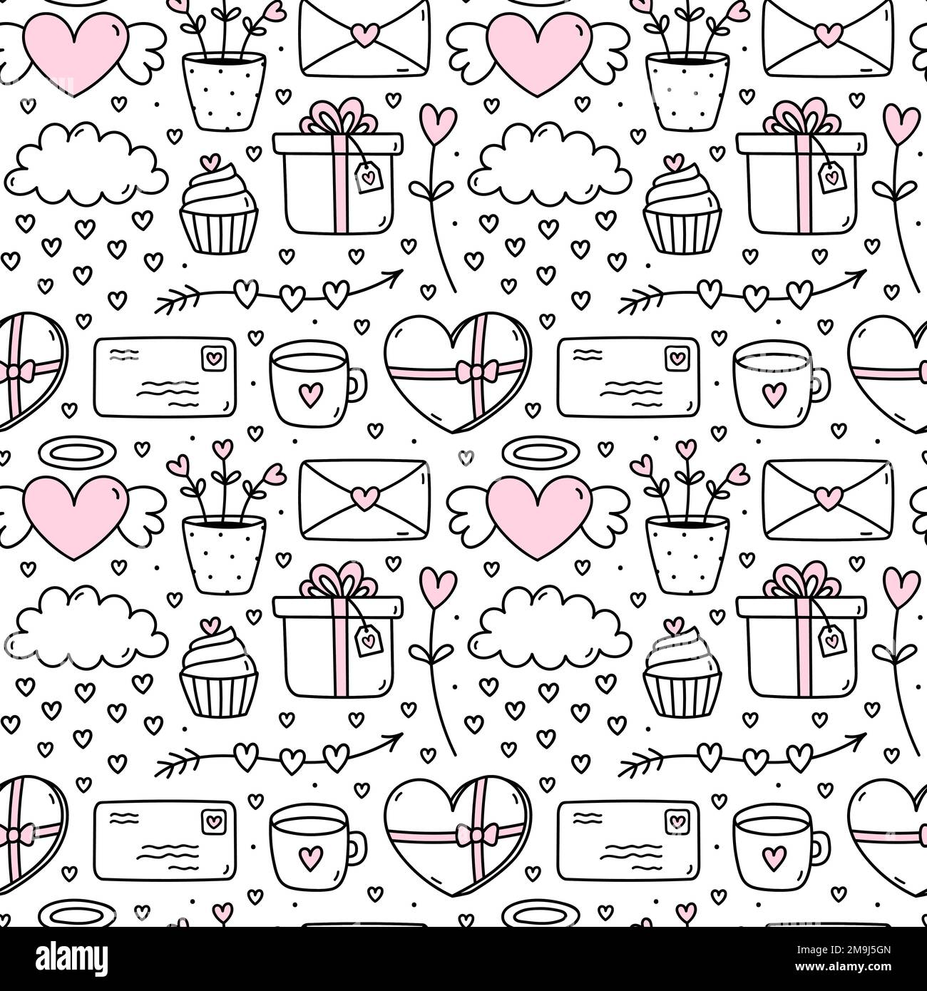 Cute Doodle Art Letters