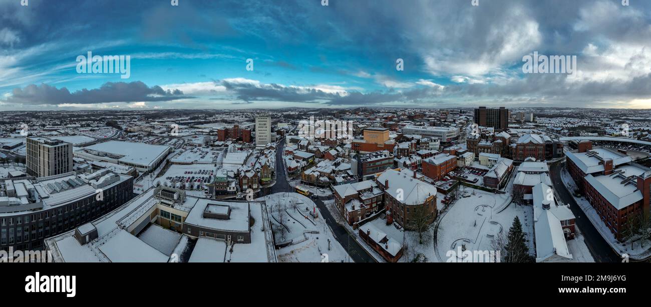 Random Drone Shots aerial Images From Stoke-On-Trent Stock Photo - Alamy