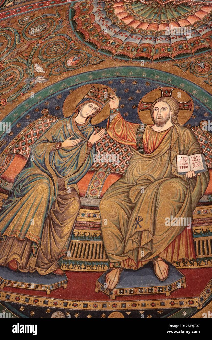 Basilique sainte marie majeure mosaique hi-res stock photography and ...