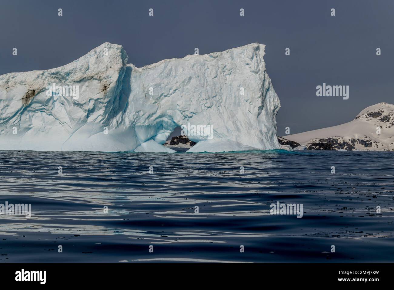Icebergs floating in Cierva Cove, a cove along the west coast of Graham ...