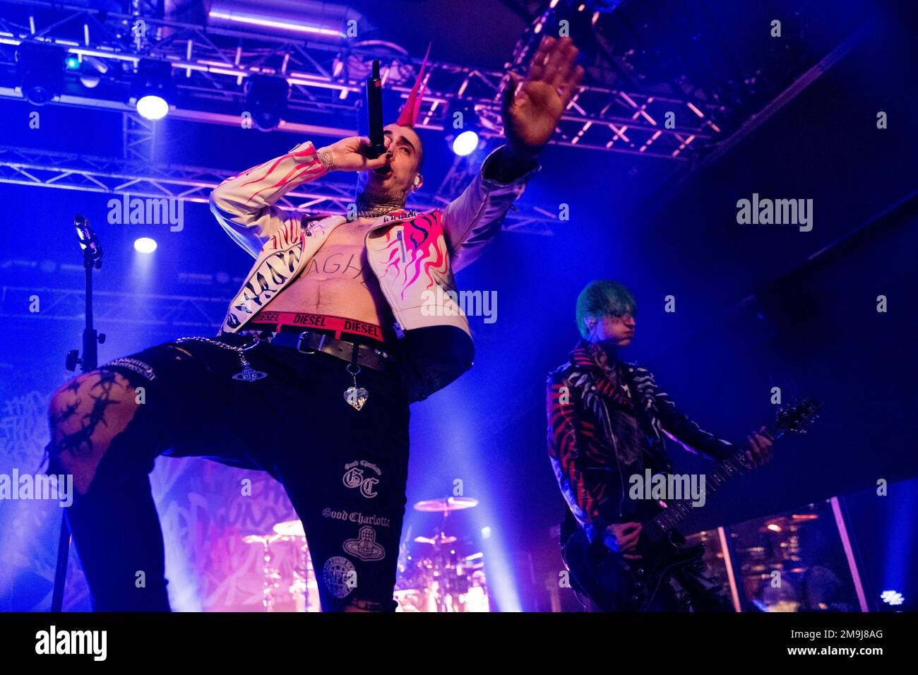 Milan Italy 17 January 2023 LA SAD Theo Fiks Plant - sto nella sad tour ...