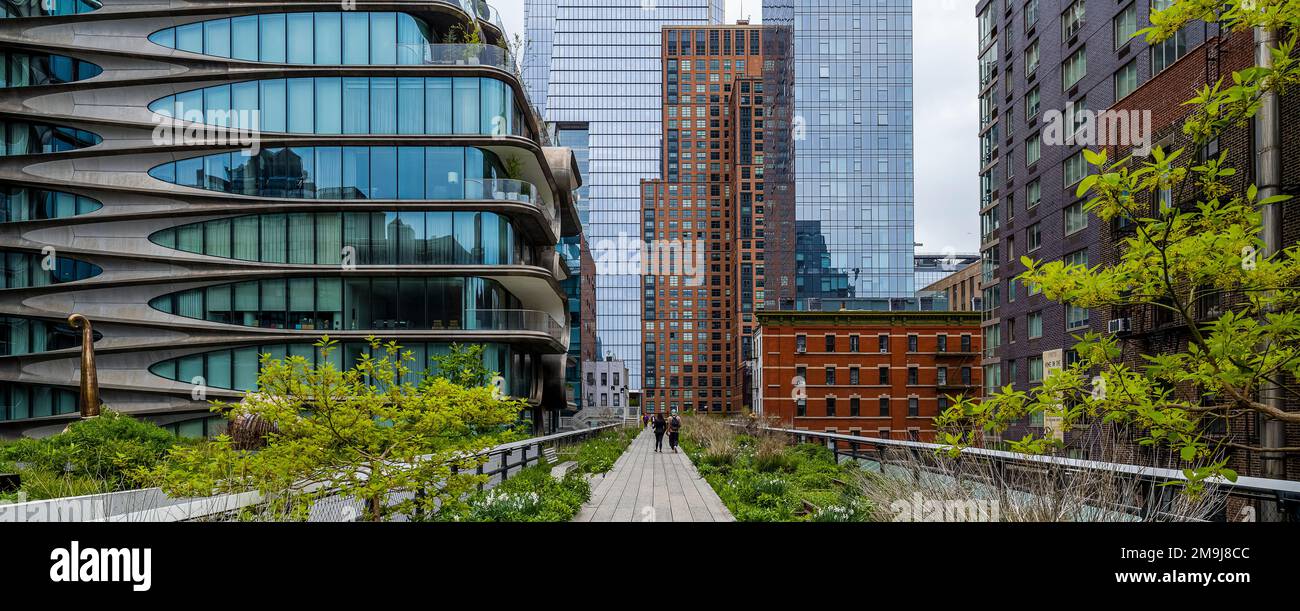 High Line, Hudson Yards, New York City, New York, USA Stock Photo - Alamy