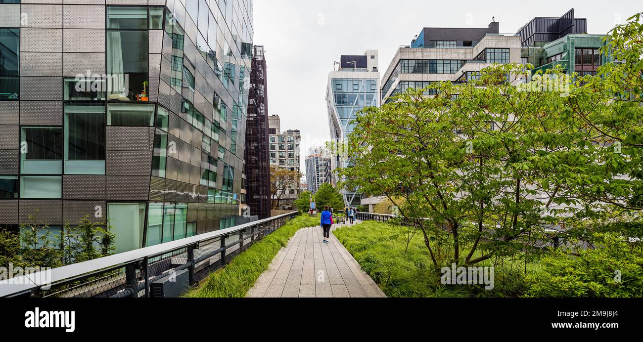 High Line, Hudson Yards, New York City, New York, USA Stock Photo - Alamy