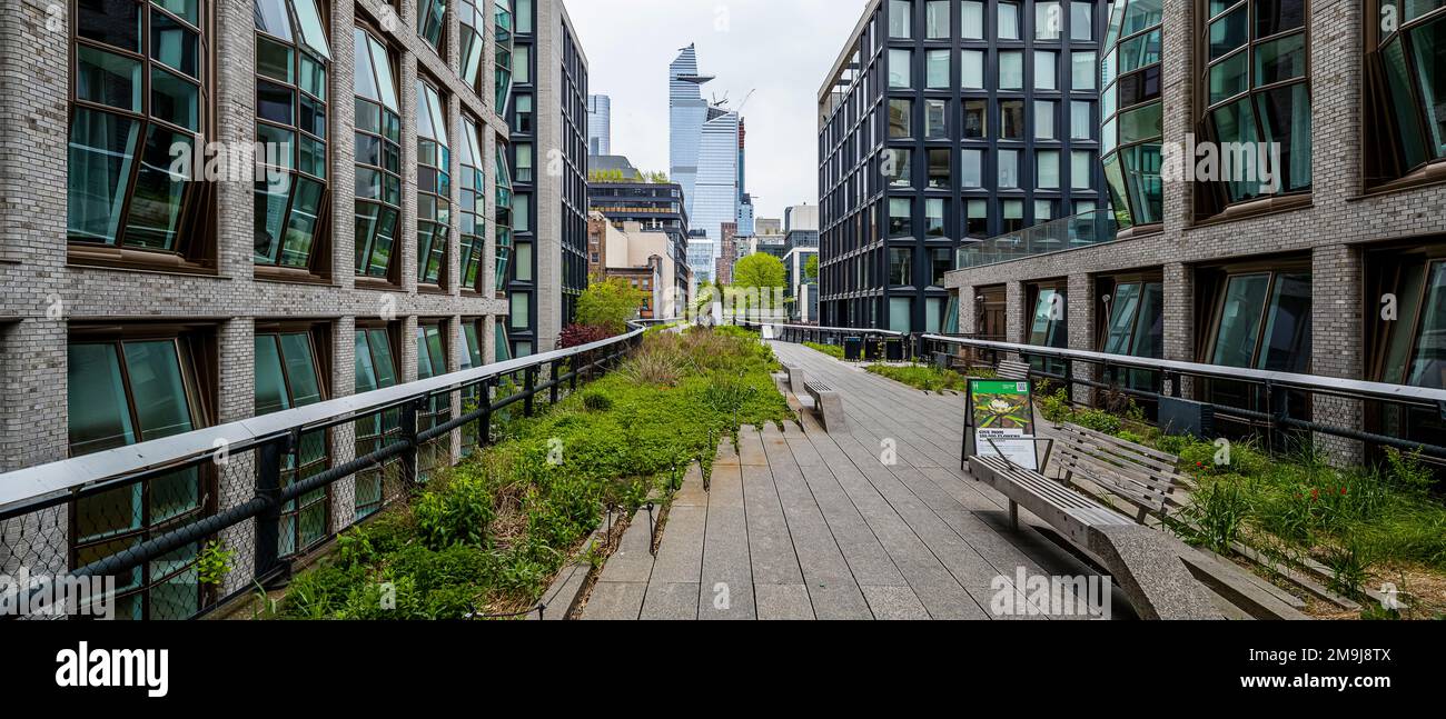 High Line, Hudson Yards, New York City, New York, USA Stock Photo - Alamy