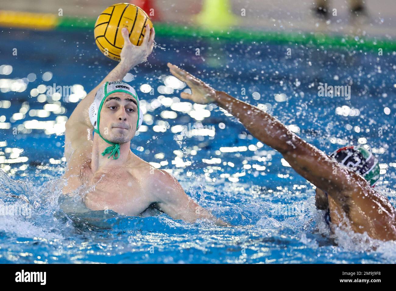 Polo Acquatico Frecciarossa, Rome, Italy, January 18, 2023, Francesco ...