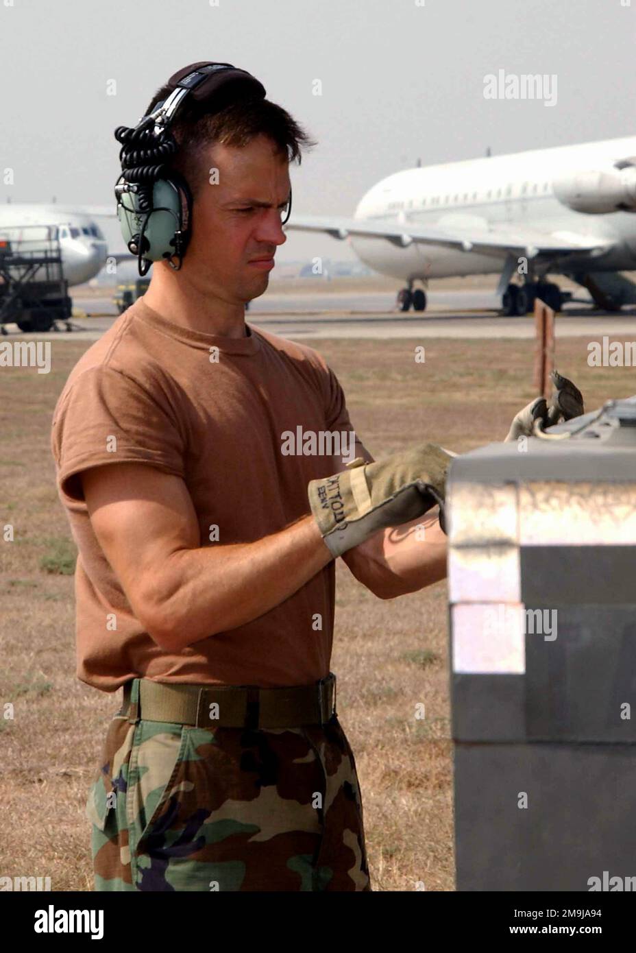 US Air Force (USAF) Technical Sergeant (TSGT) Chris Dattolico, 129th ...