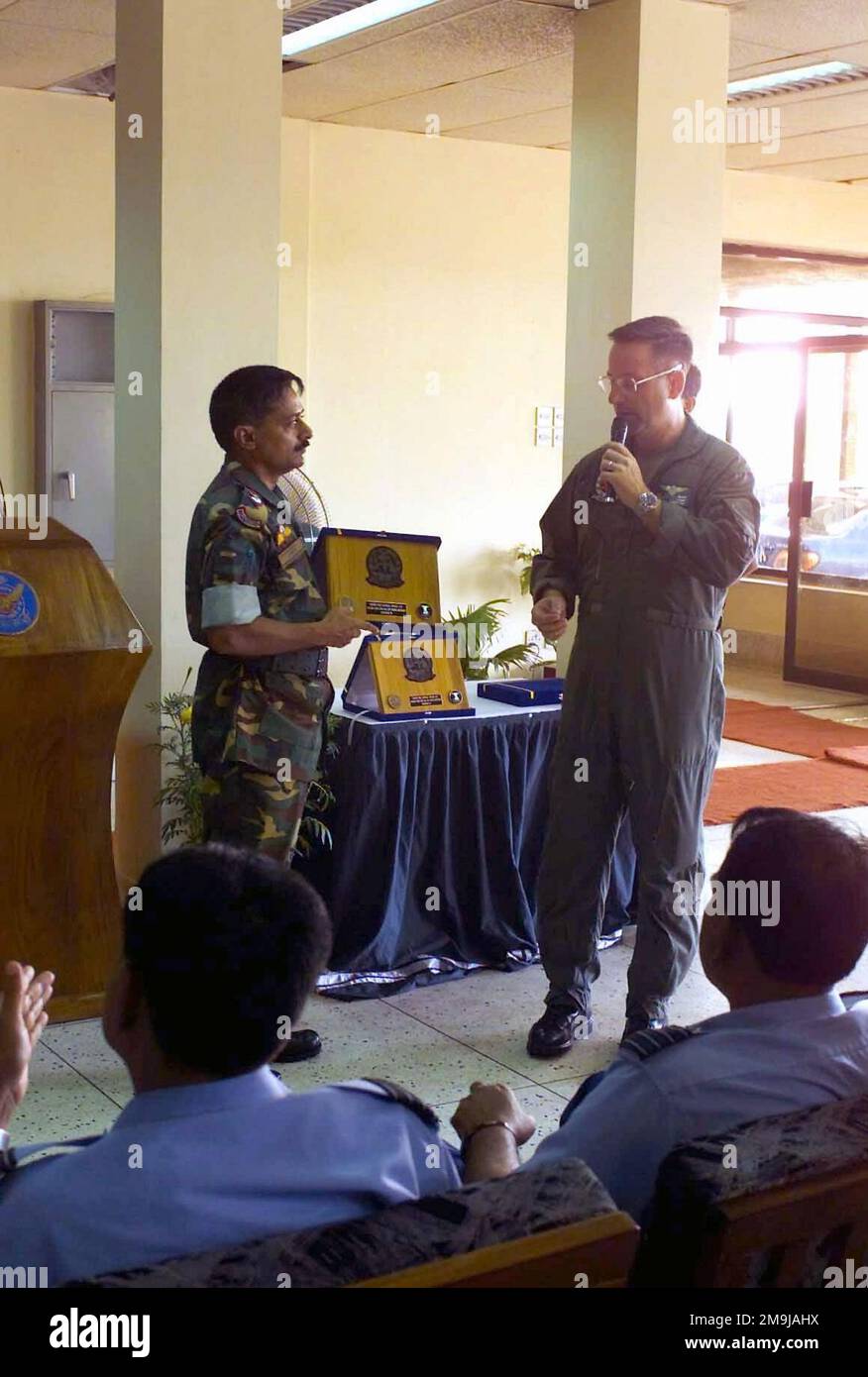 020930-M-1103B-005. Subject Operation/Series: BENGAL TIGER 2002 Base ...