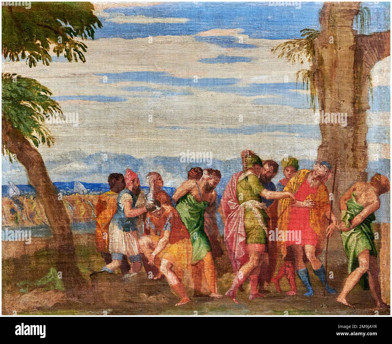 Painted by paolo veronese Cut Out Stock Images & Pictures - Alamy